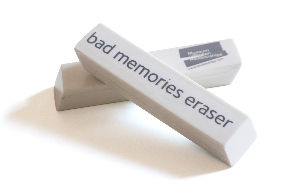 Museum of Broken Relationships Bad Memories Eraser